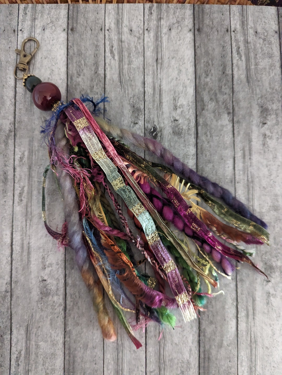 Fiber Tassel, Canyon of Magic, Fiber Art Tassels - Etsy