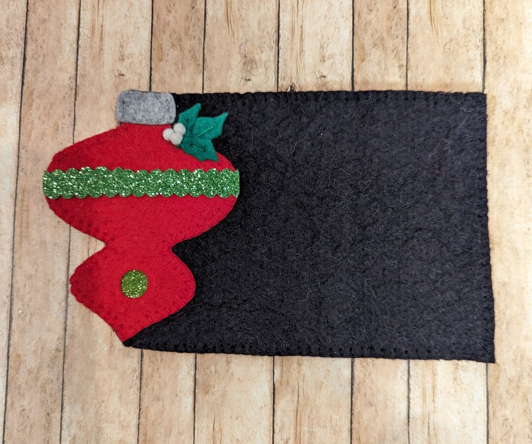 Winter Mug Rugs, Antique Christmas Bulb Mug Rug, Reindeer Mug Rug ...