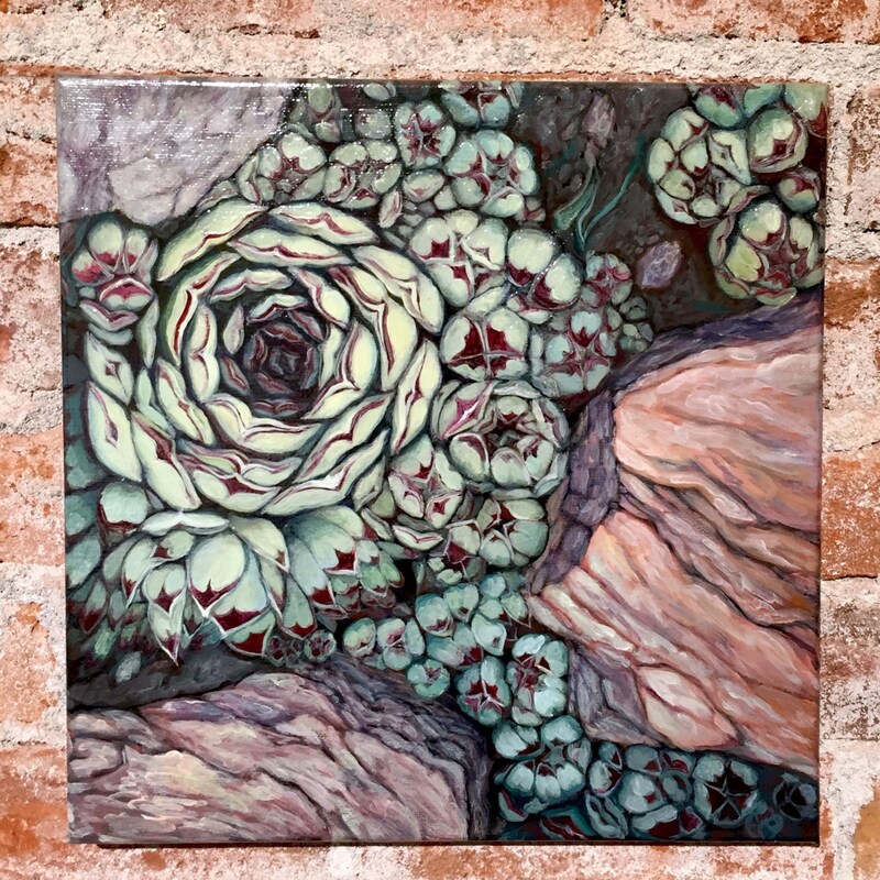 Succulent Painting - Etsy