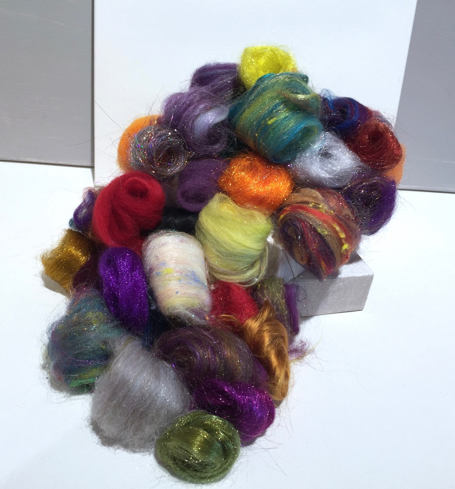Needle Felting Fiber Roving Fiber Fun Pack Wool Craft Kit - Etsy