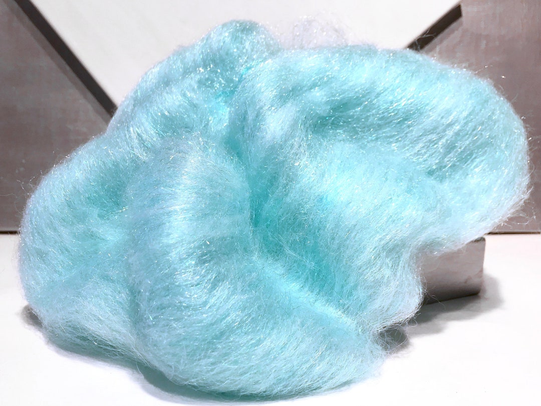 Crystal Blue Batt "crystal Ice" Christmas Village Snow, Felting Wool ...