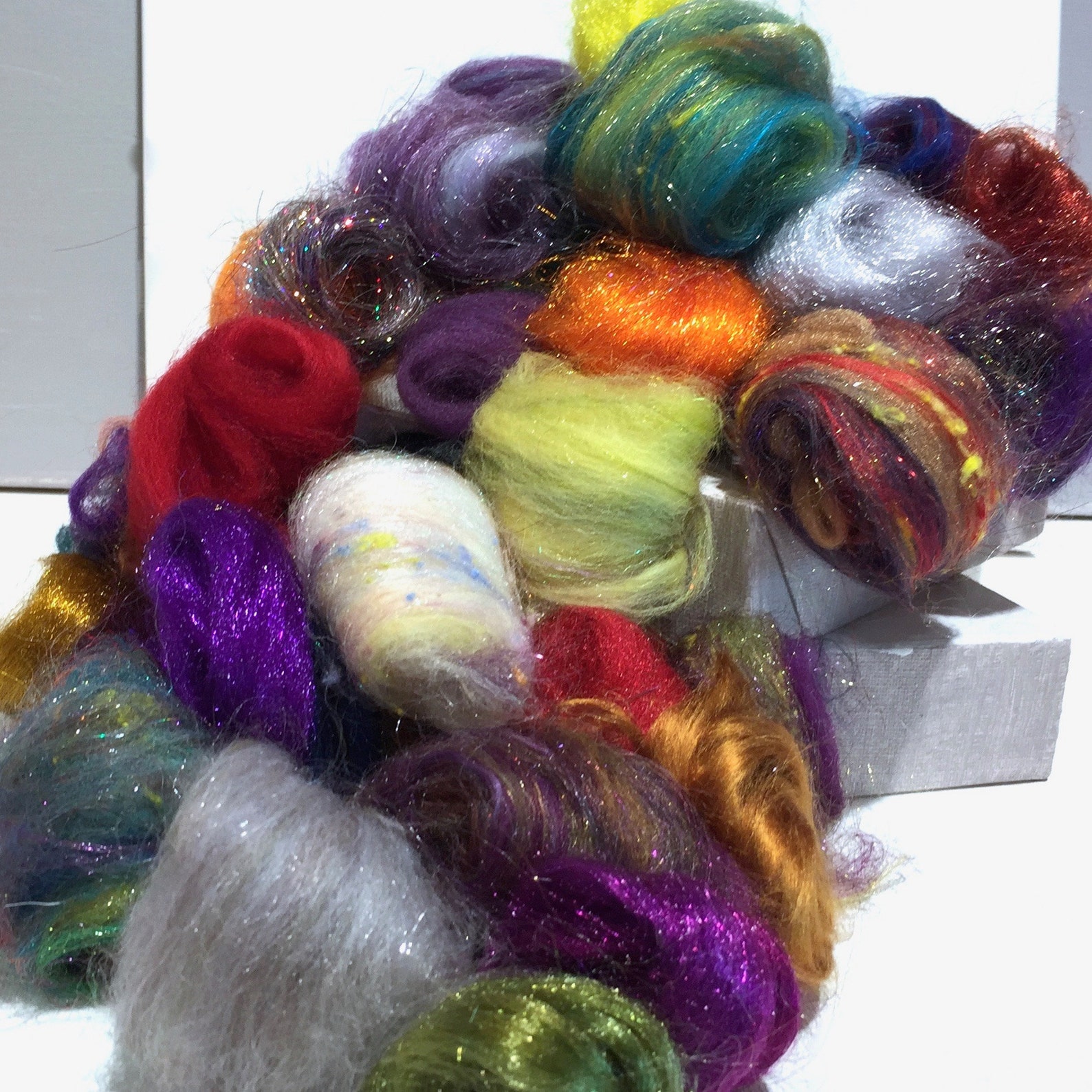 Needle Felting Fiber Roving Fiber Fun Pack Wool Craft Kit - Etsy