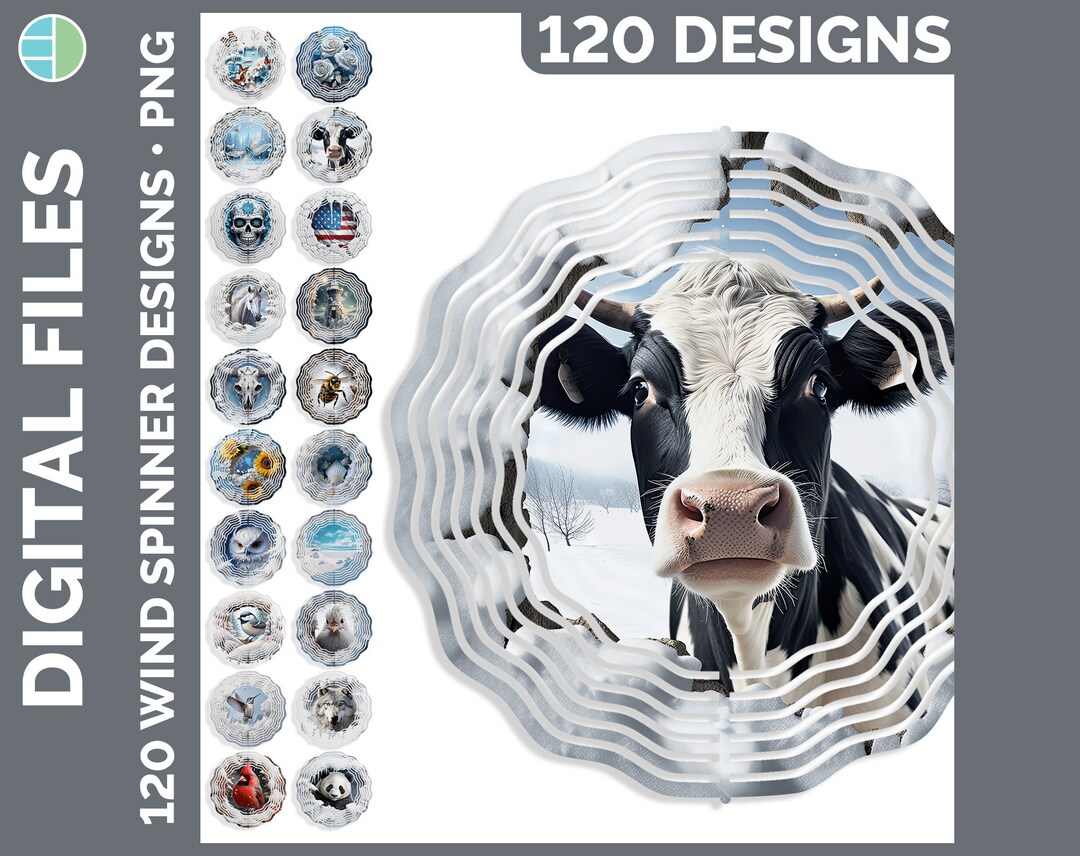 120 3D Hole in a Wall Winter Wind Spinner Wrap PNG Best Sellers ...