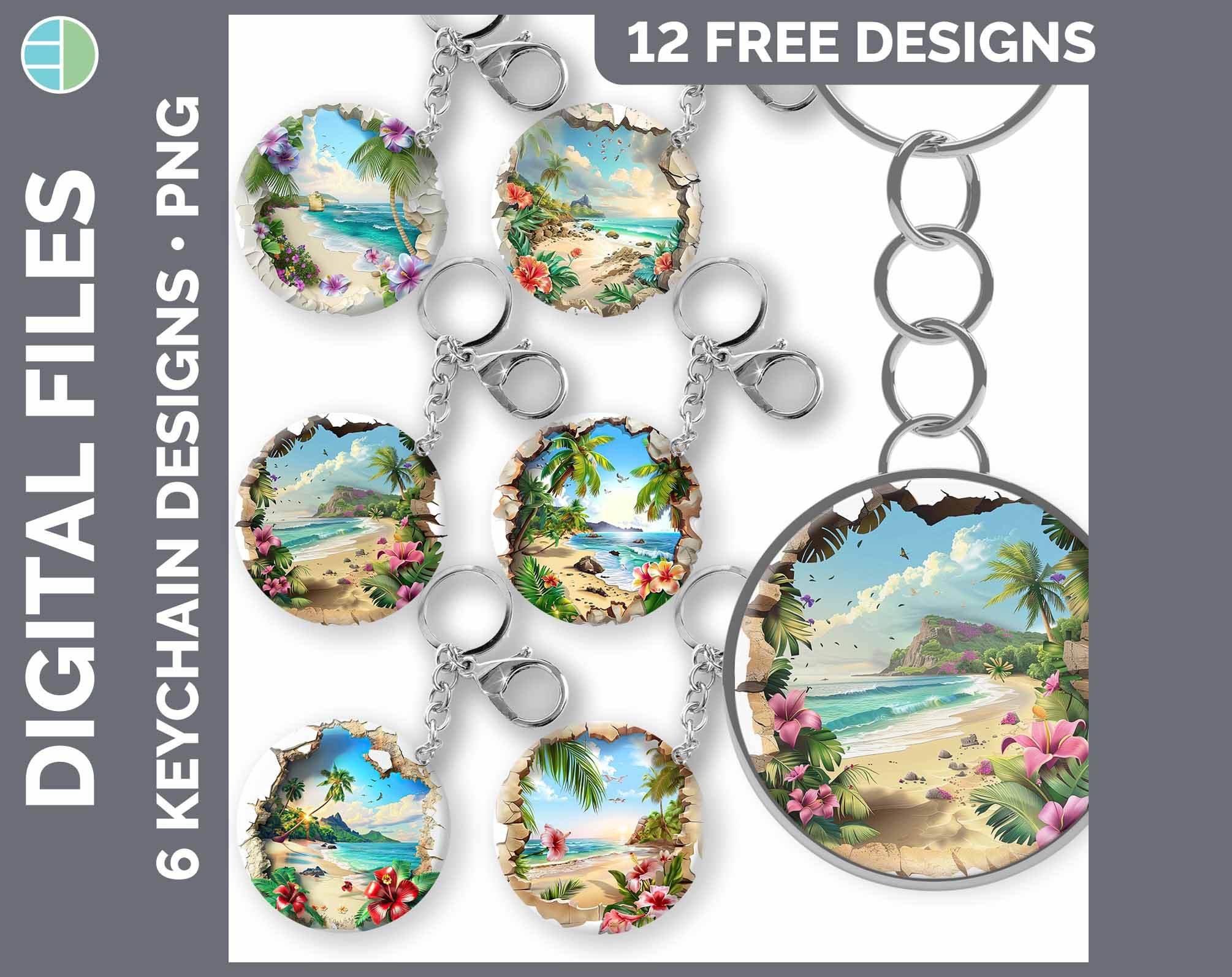 120 3D Hole in the Wall Keychain PNG Best Sellers Sublimation Designs ...