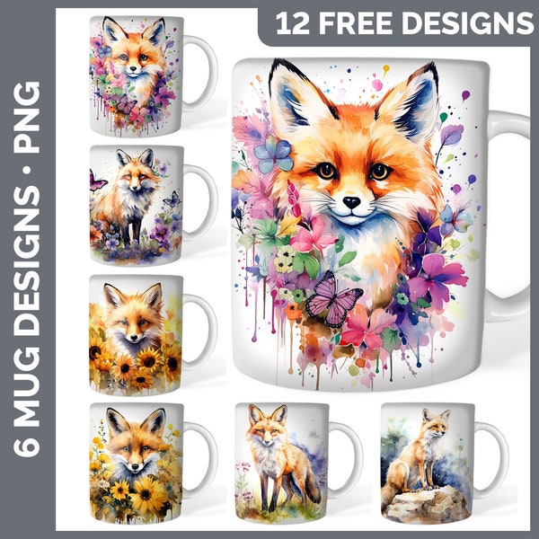 Fox Mug - Etsy