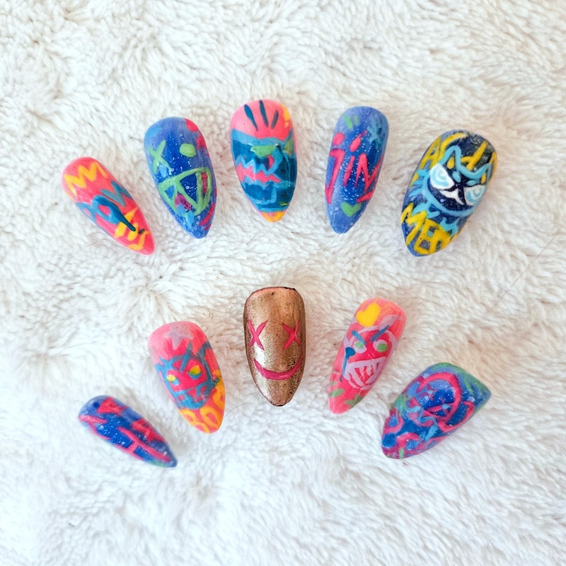 Arcane Jinx Nails - Etsy