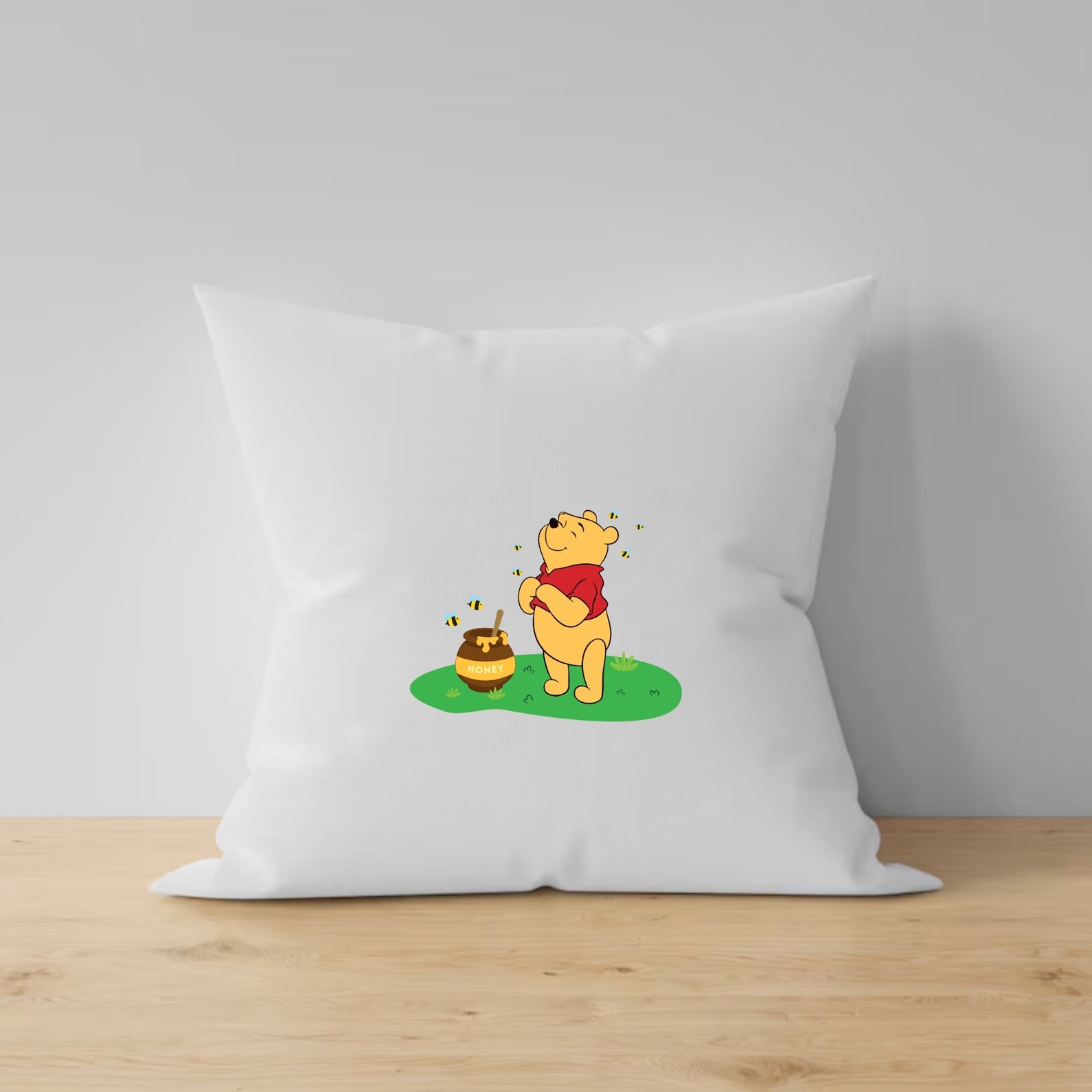 Honey Bear Watercolor Digital Clipart, Bear With Honey Pot, Honey Bee ...