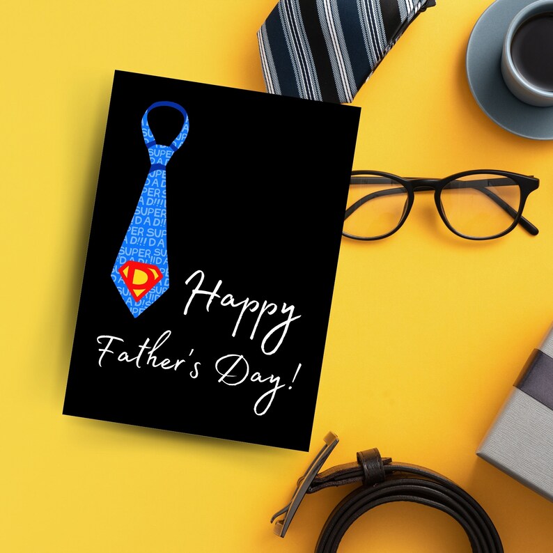 Happy Fathers Day Printable Card, Fathers Day Card, Printable Fathers ...