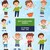 Boy Characters Clipart Bundle, Cute Kids PNG, Children Clipart, Happy ...