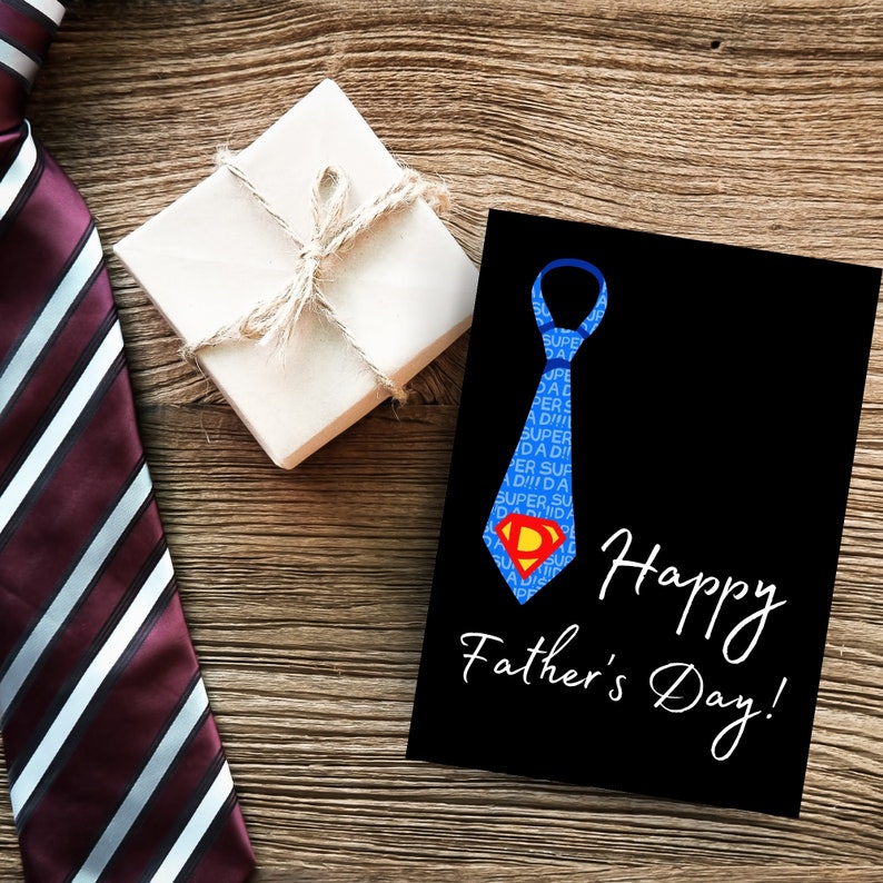 Happy Fathers Day Printable Card, Fathers Day Card, Printable Fathers ...