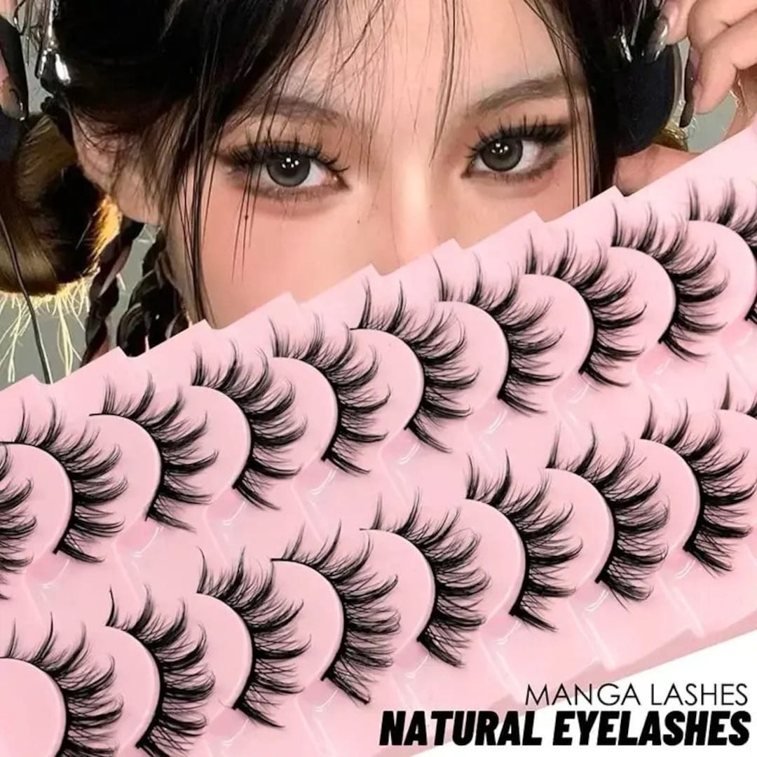 Manga Fake Lashes Anime Lash Everyday Look and Dramatic Look Make-up ...
