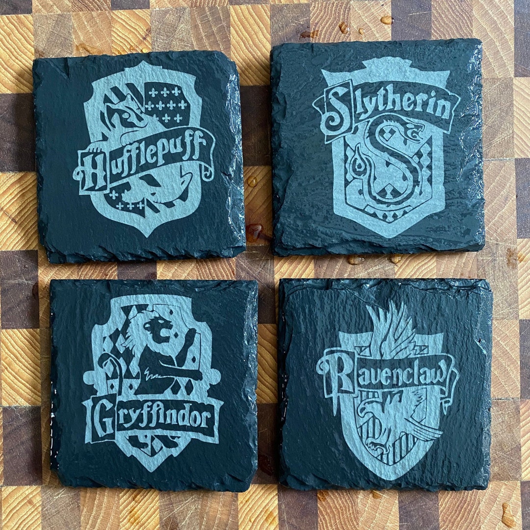 Slate Coasters Harry Potter Inspired, Gift, Housewarming, Gift for Him ...