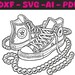 Converse Svg Sticker Digital Sticker Converse Dxf Converse Pdf Converse ...