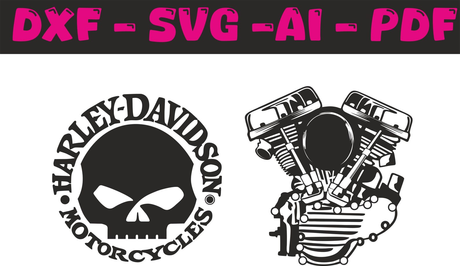 Harley Davidson Svg Harley Davidson Dxf Harley Davidson Pdf Harley ...
