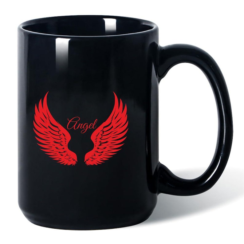 Angel Wings SVG | Digital Vector Design, Cricut Silhouette (instant ...