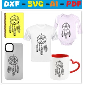 Tomahawk Macrame Pattern Dxf Svg Ai Pdf Sticker Mug Printing Tshirt ...