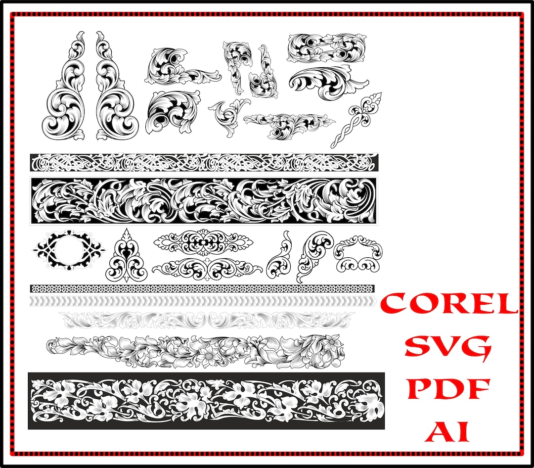 Scroll SVG Bundle, Scroll Pdf Bundle, Scroll Clipart, Scroll SVG Cut ...