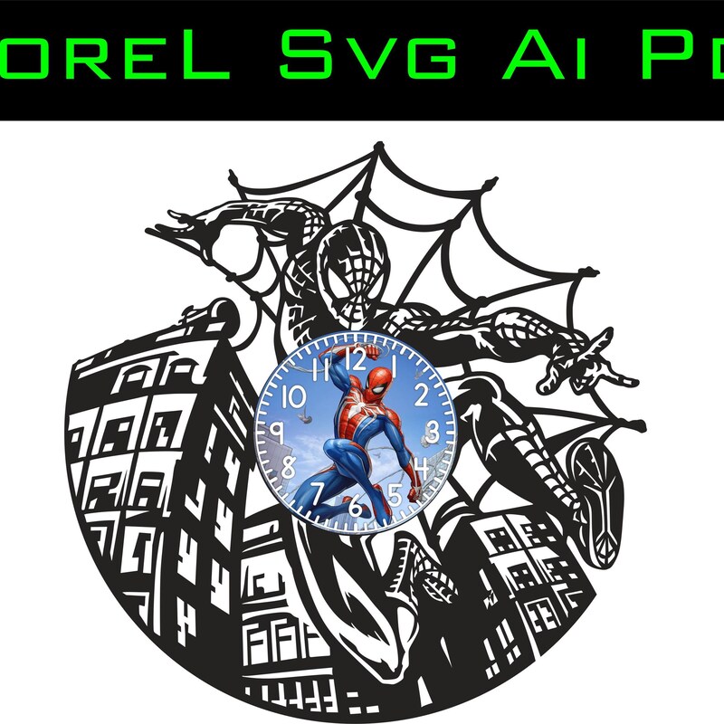 Spiderman Clocks - Etsy