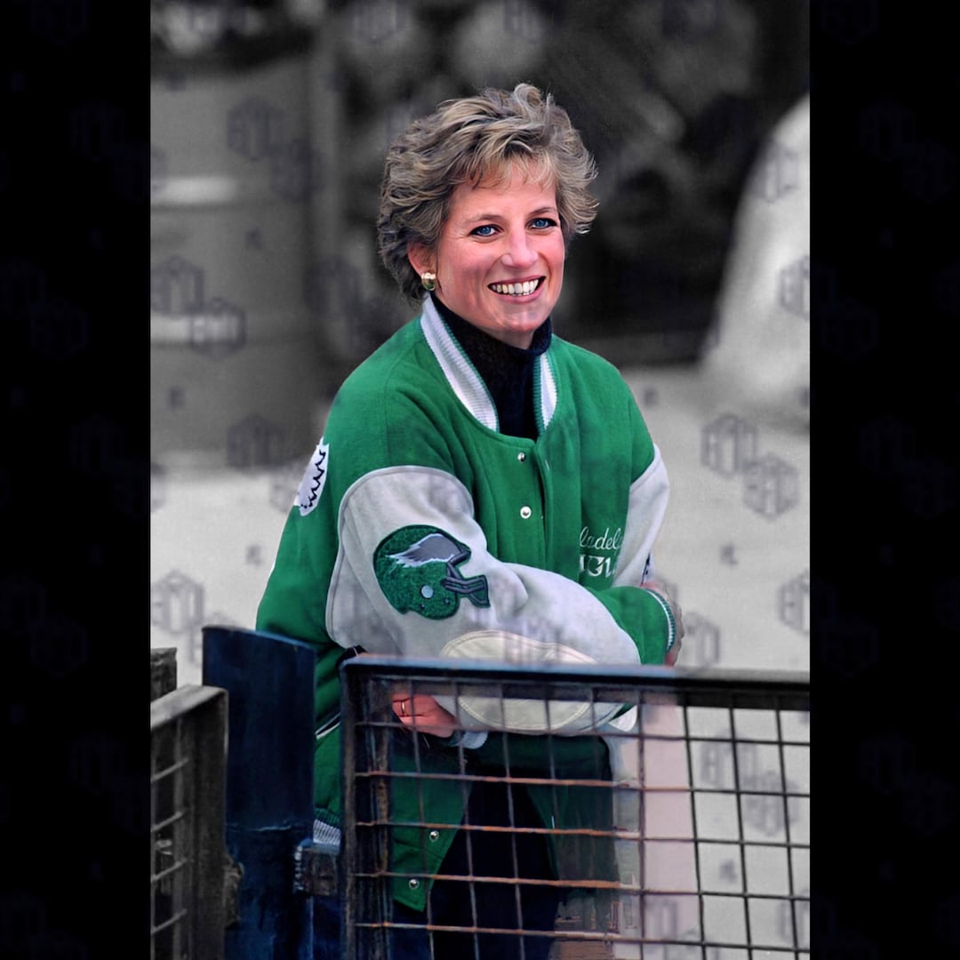 Princess Diana Eagles Philadelphia PNG - Etsy