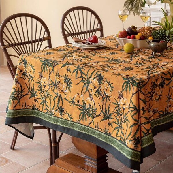 Fall Tablecloth - Etsy
