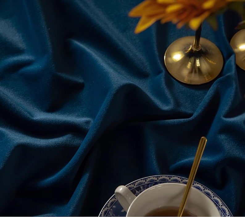 Vintage Velvet Table Cloth| Custom Round Larger Tablecover Weddings ...