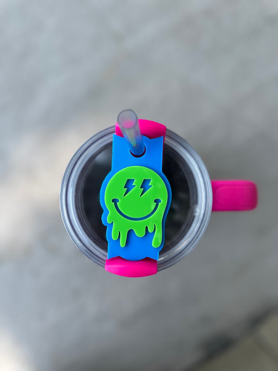 Droopy Smiley Stanley Topper Stanley Topper Custom Stanley Topper - Etsy