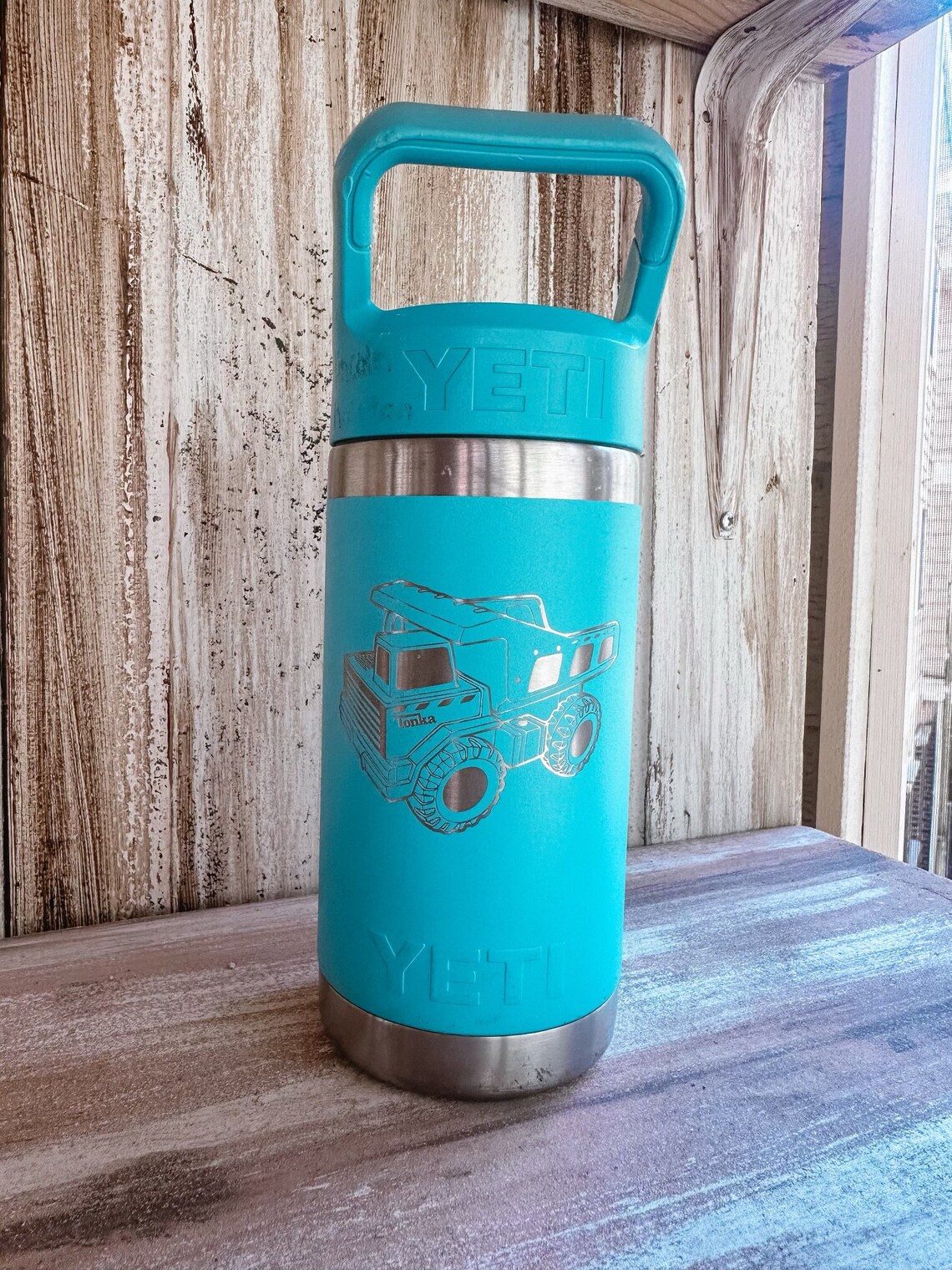 Tonka Truck Kids Yeti \\ Kids Yeti \\ Jr Yeti \\ Laser Engraved ...