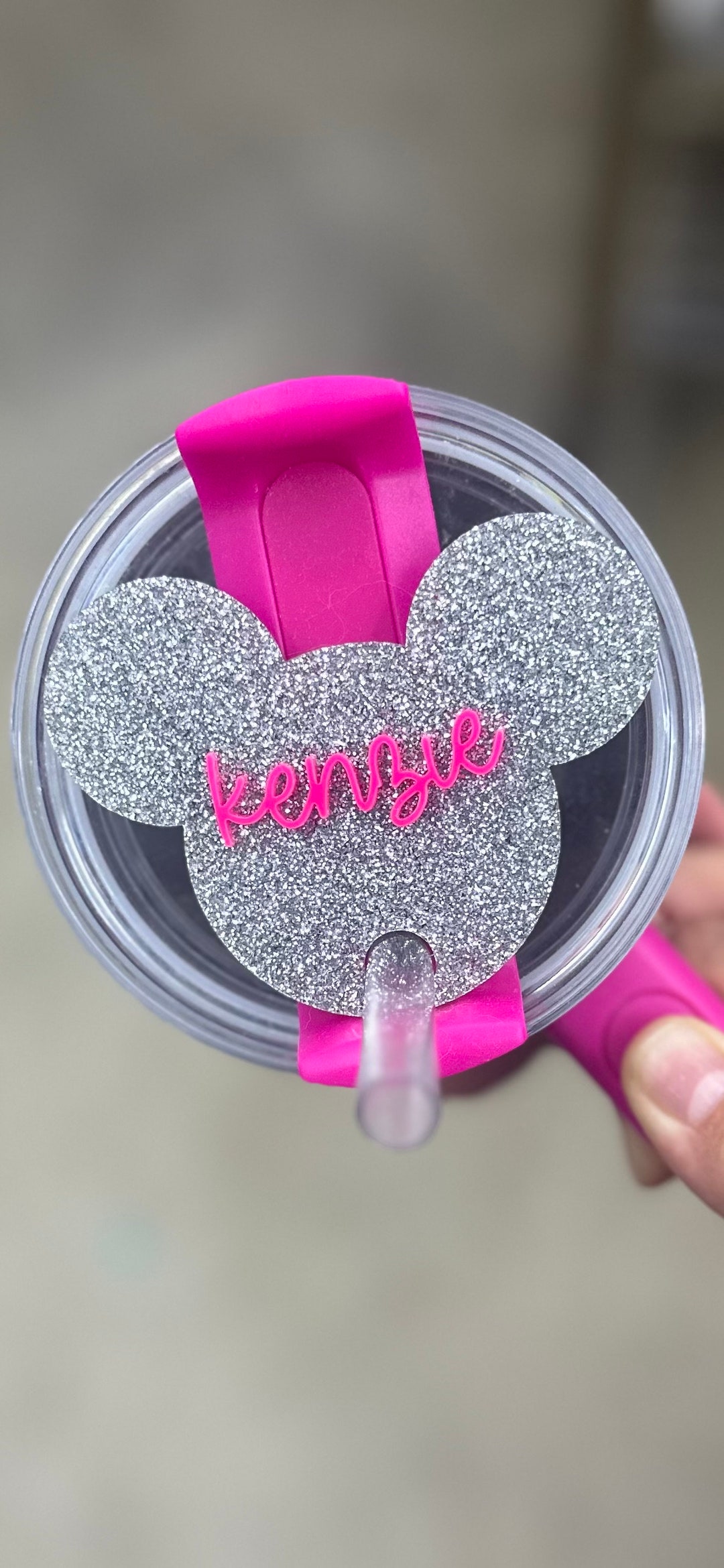 Mouse Stanley Topper Stanley Topper Minnie Mouse Laser Engraved Acrylic ...