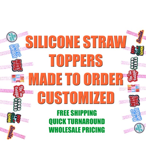 Personalized Straw - Etsy