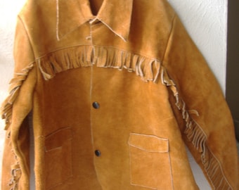 Buckskin jacket | Etsy