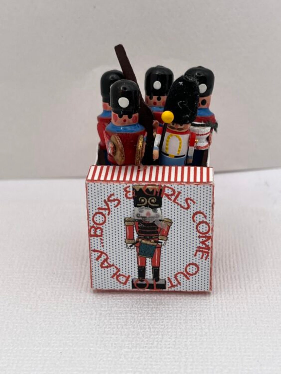 Toy Soldier's Box - Etsy