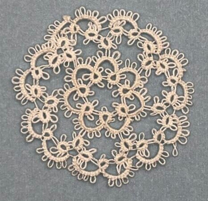 Hand Tatted Doily - Etsy