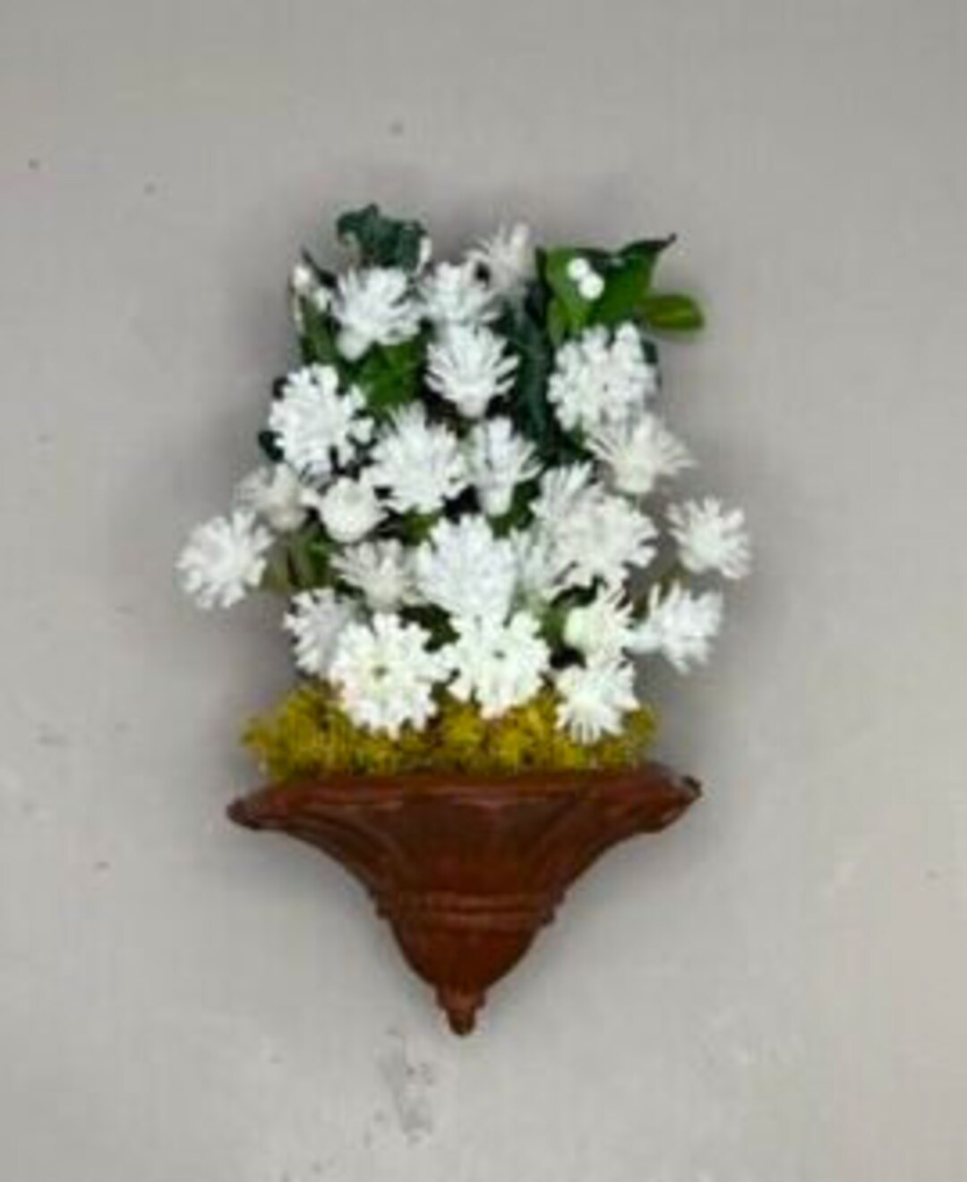 Wall Urn With White Flowers 2 - Etsy