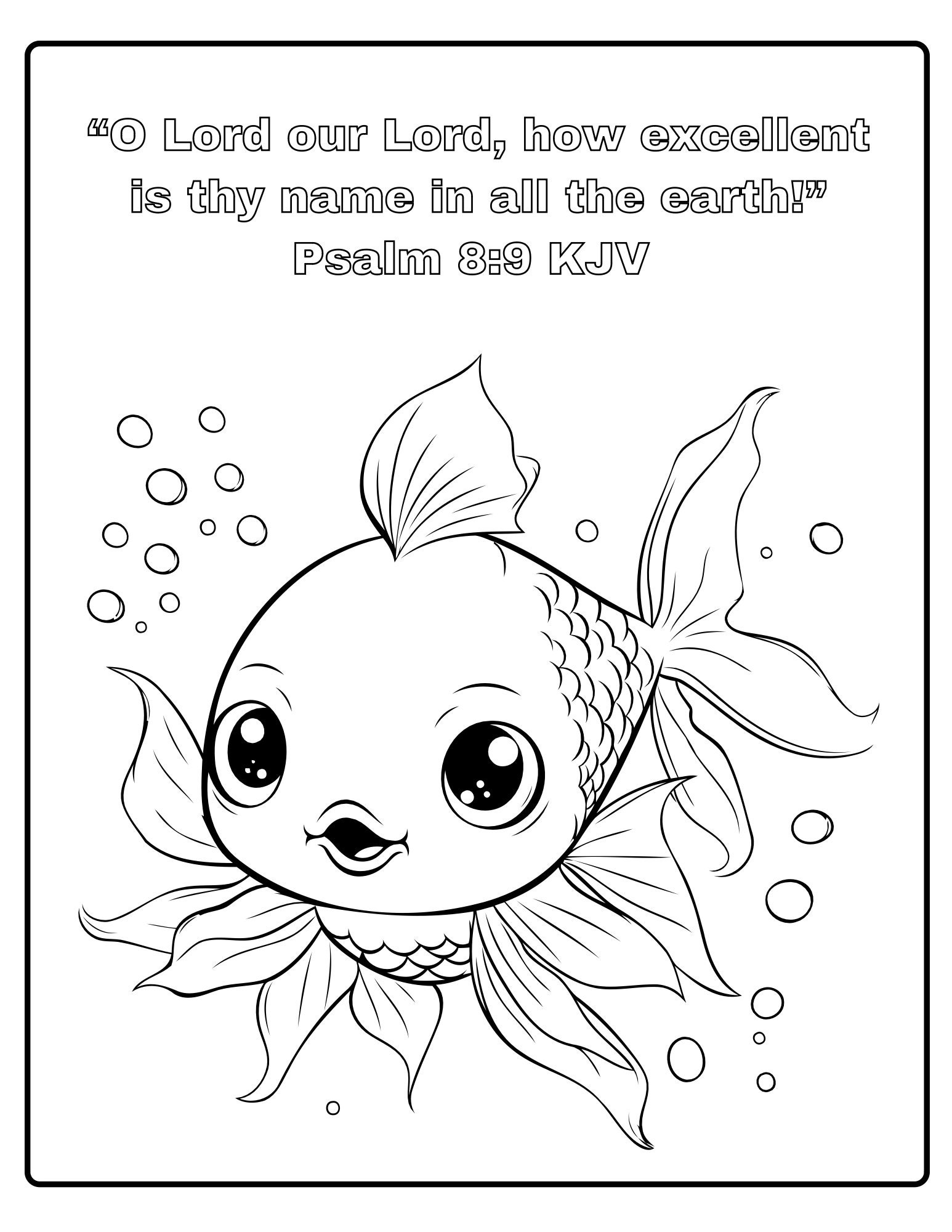 Fun and Simple Bible Coloring Sheets for Church or Memorization. - Etsy