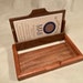 Wooden Business Card Carrying Case/holder, Wooden Credit Card Wallet ...