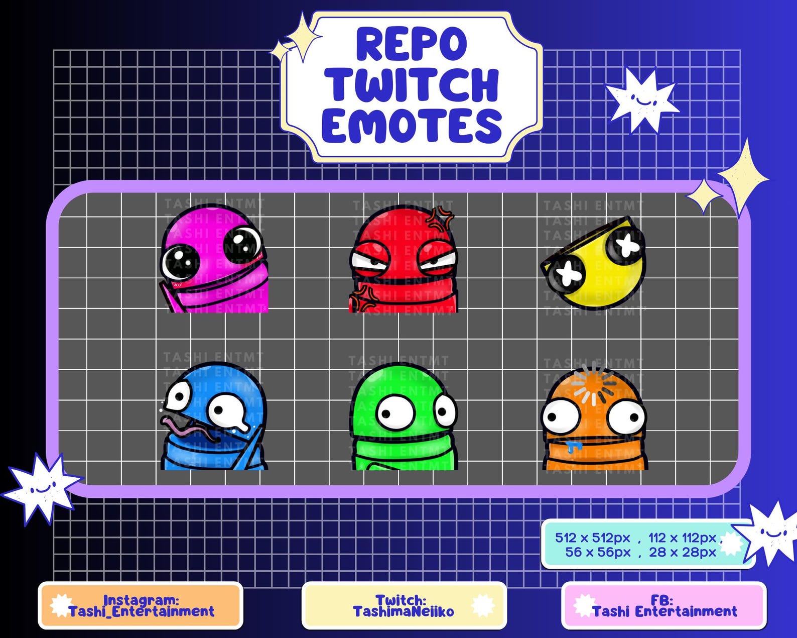 REPO Static and Animated Emotes! (R.E.P.O.) - Etsy