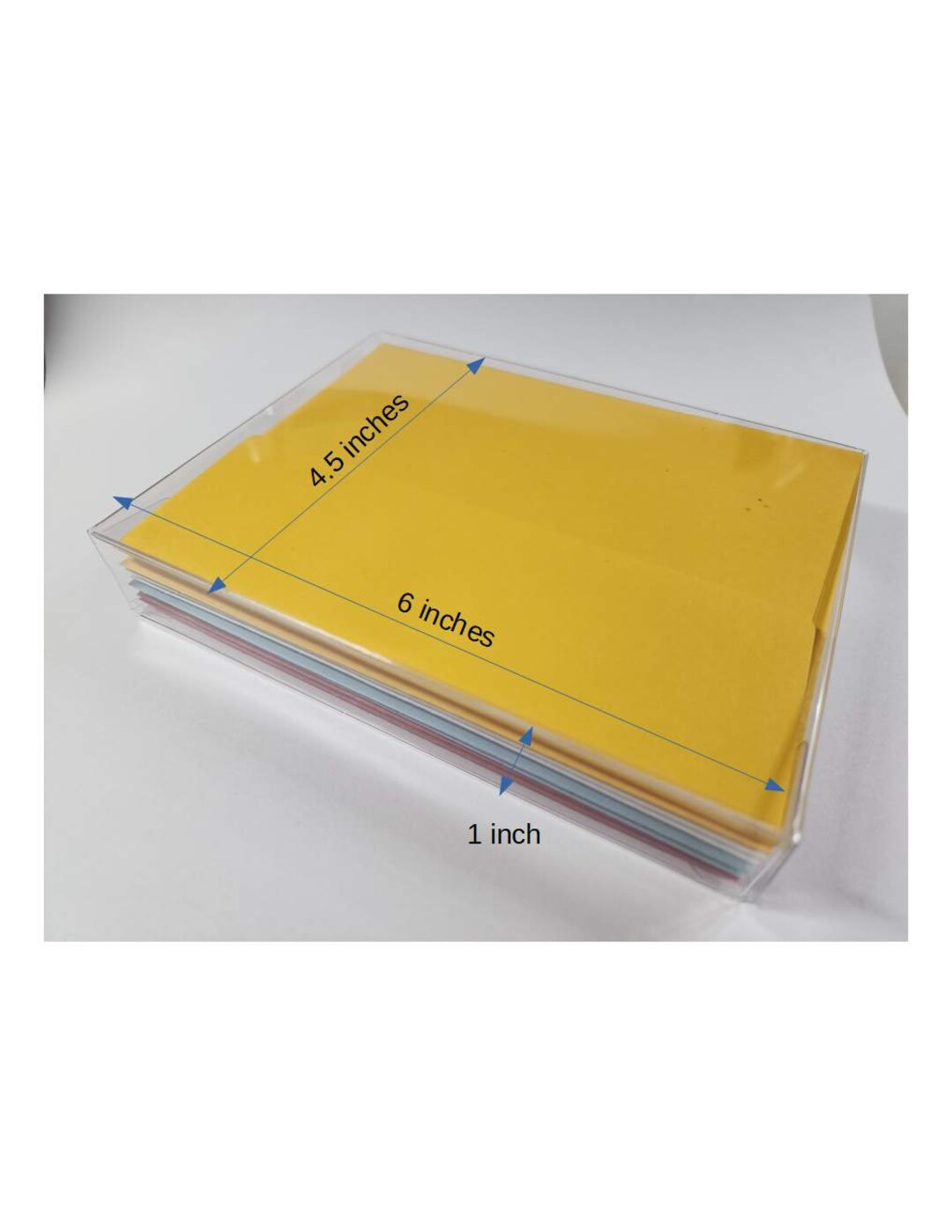 Greeting Card Storage Boxes for A2 (4-1/4 X 5-1/2 Inch) Size Cards ...