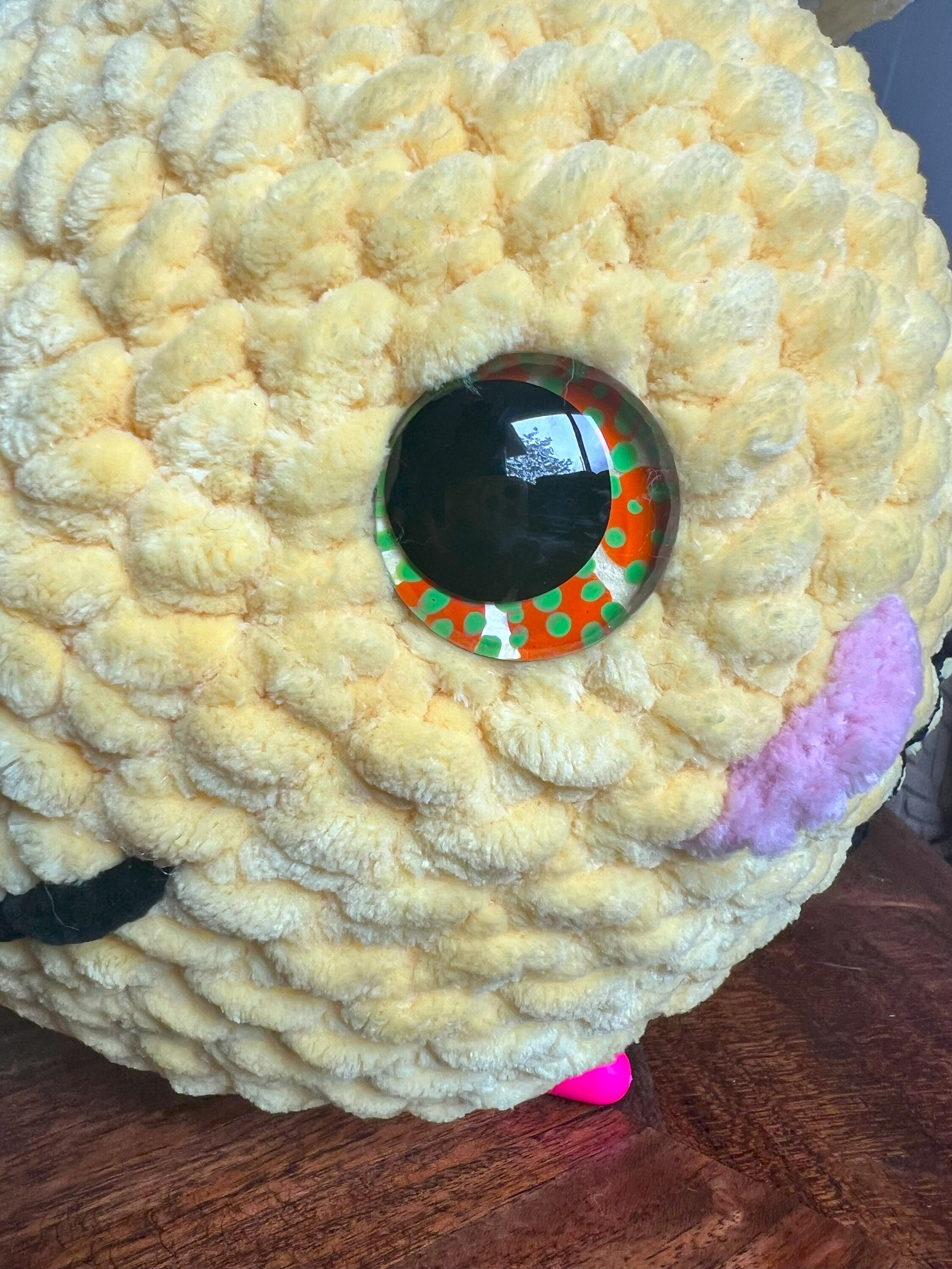 Large Bee Plushie Plush Stuffed Animal Crochet Amigurumi - Etsy