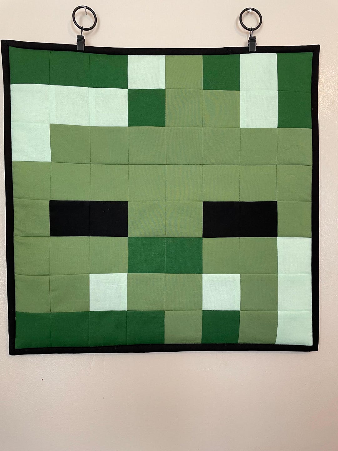 Minecraft Inspired Zombie Quilted Wall Hanging/ Decor - Etsy