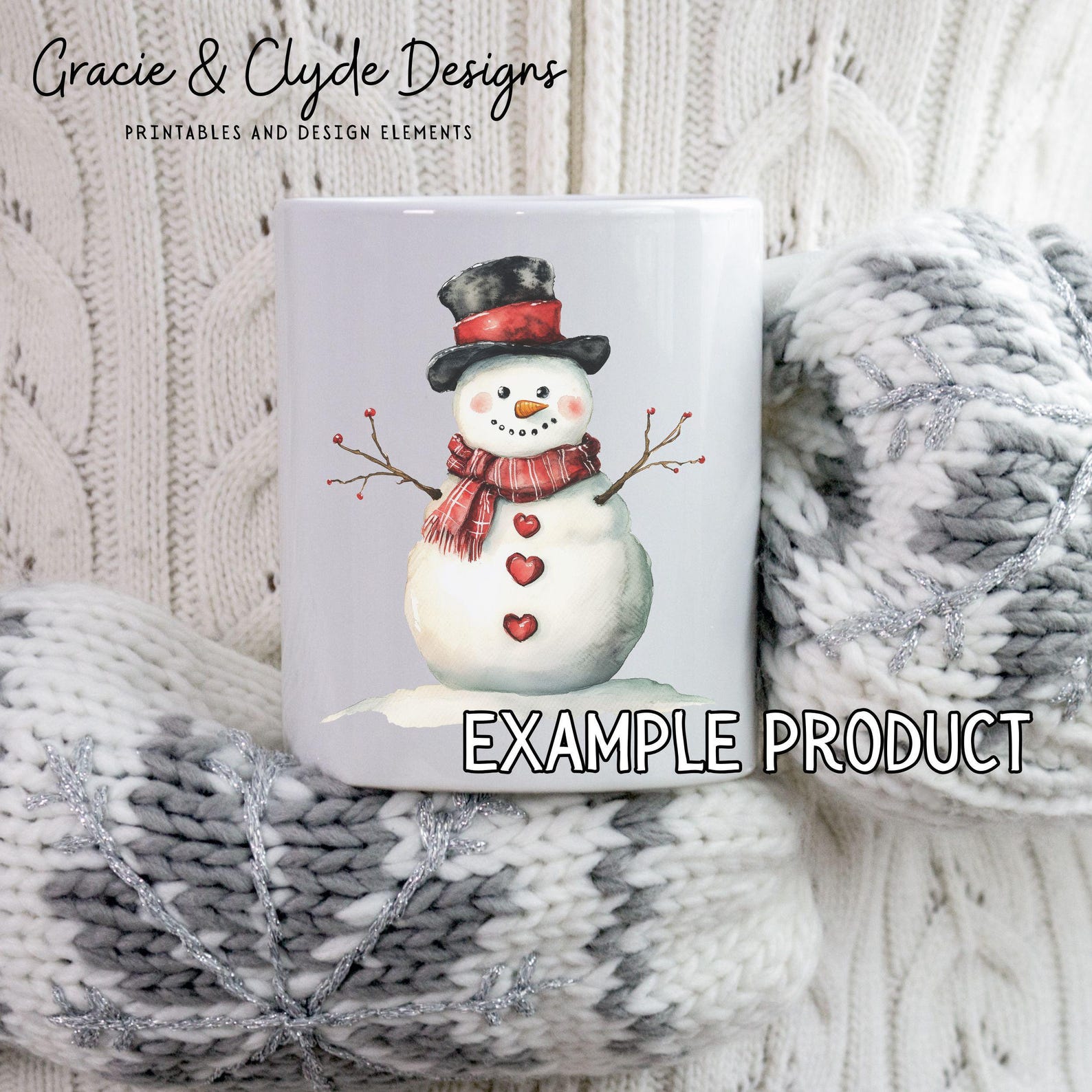 Whimsical Snowman Clipart Set for Holiday Crafts and Winter Magic, Snow ...