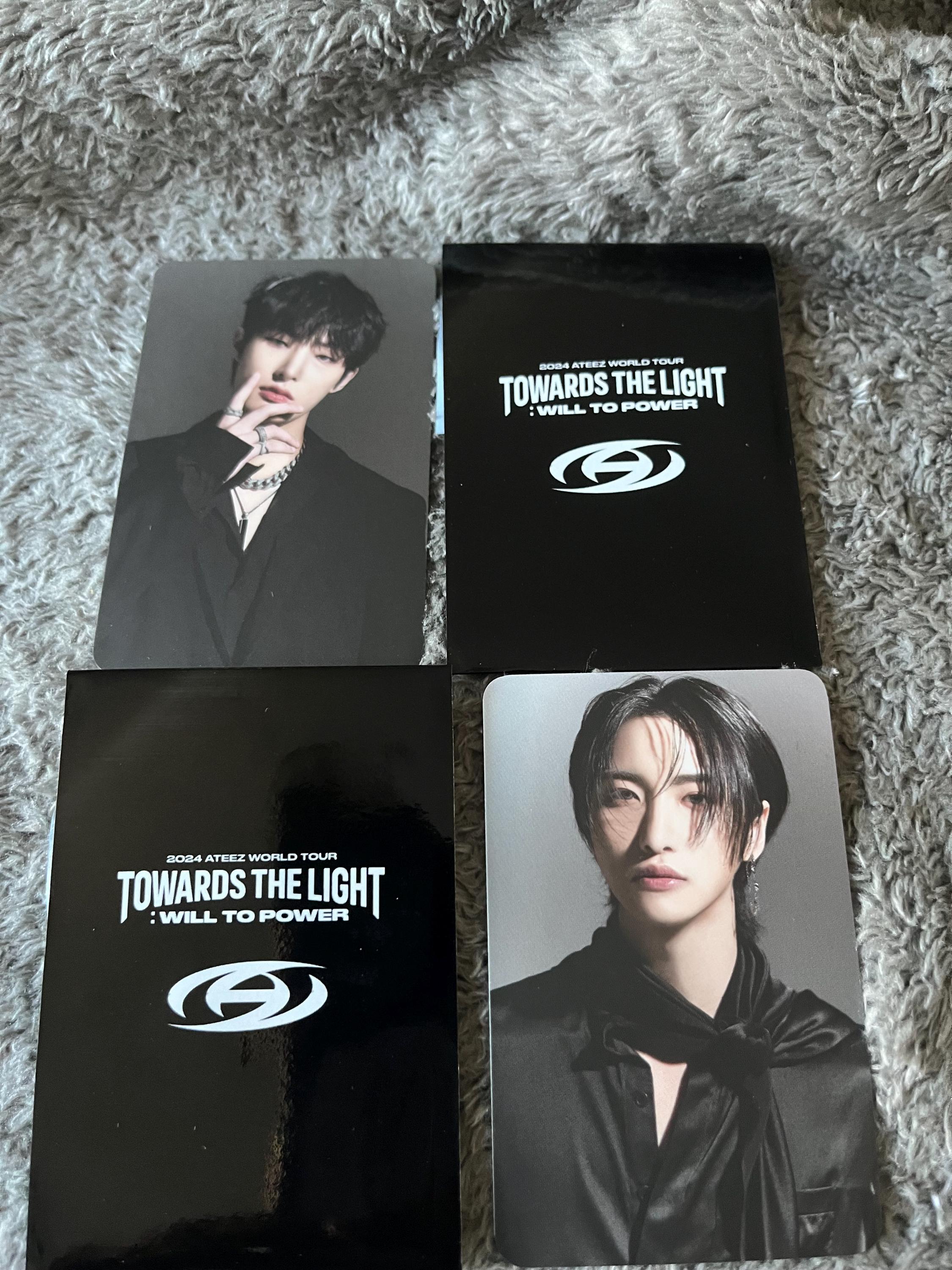 Complete Set ATEEZ Photo Cards K-pop Fan Collection High-quality Set of ...