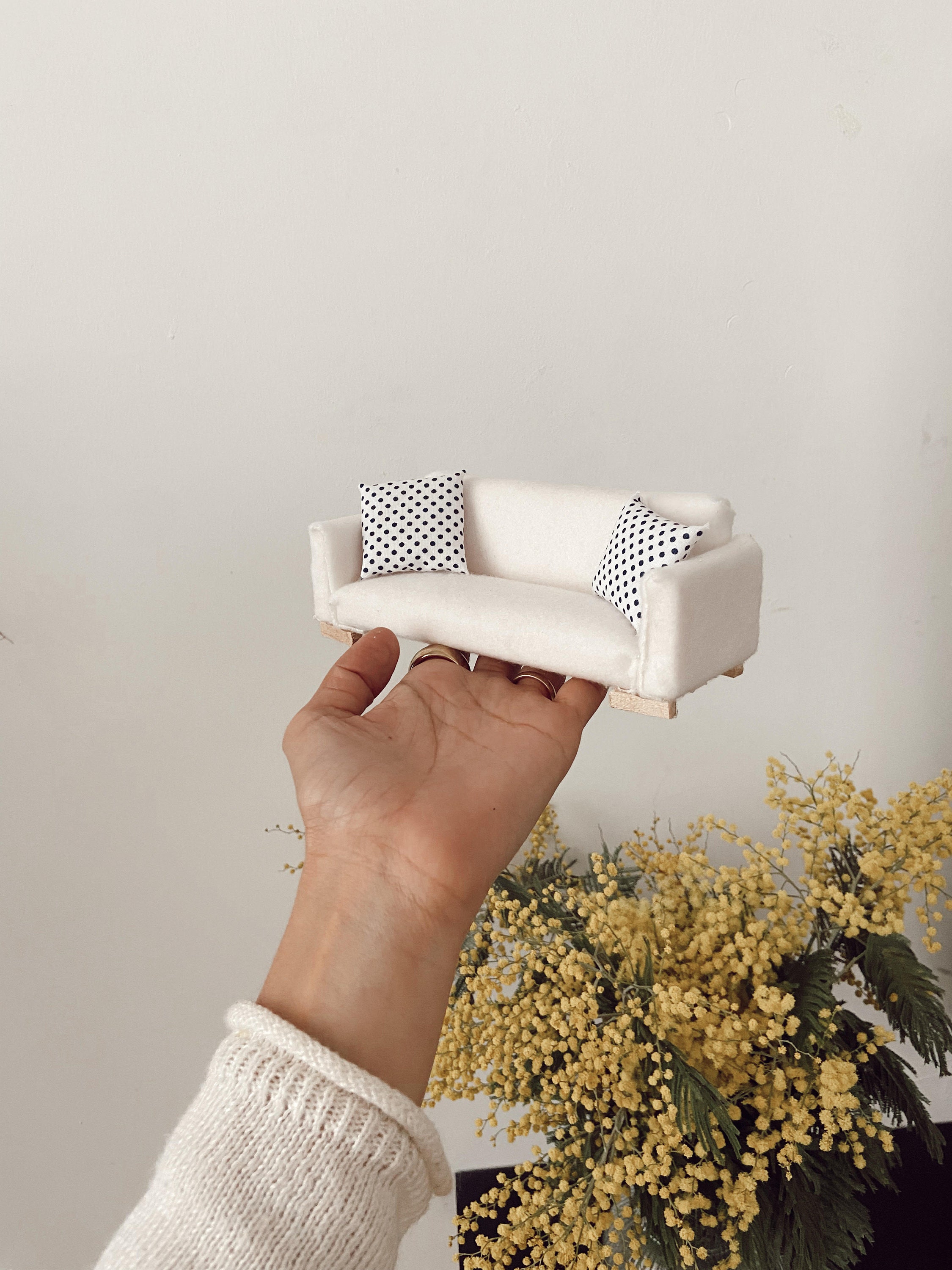 Miniature Toy Sofa - Etsy