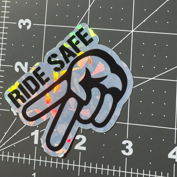 Motorcycle Helmet Decal - Etsy
