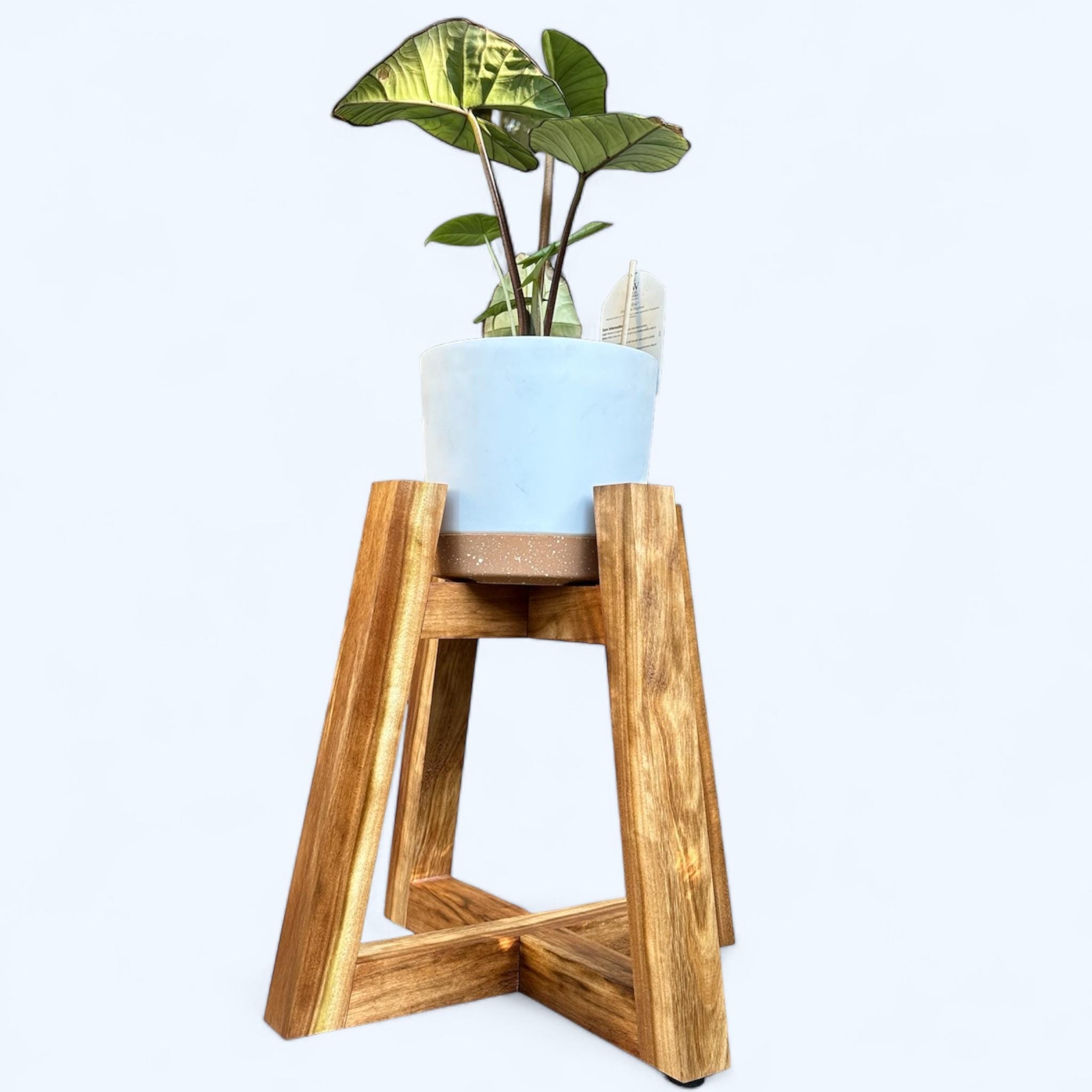 Mid Century Plant Stand / Modern Plant Stand / Base Stand / Heavy Duty ...