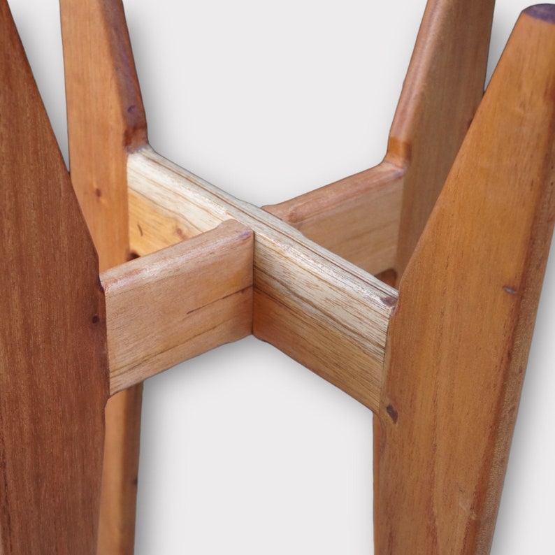 Heavy Duty Handmade Wooden Plant Stand, Modern Plant Stand, Tiered ...