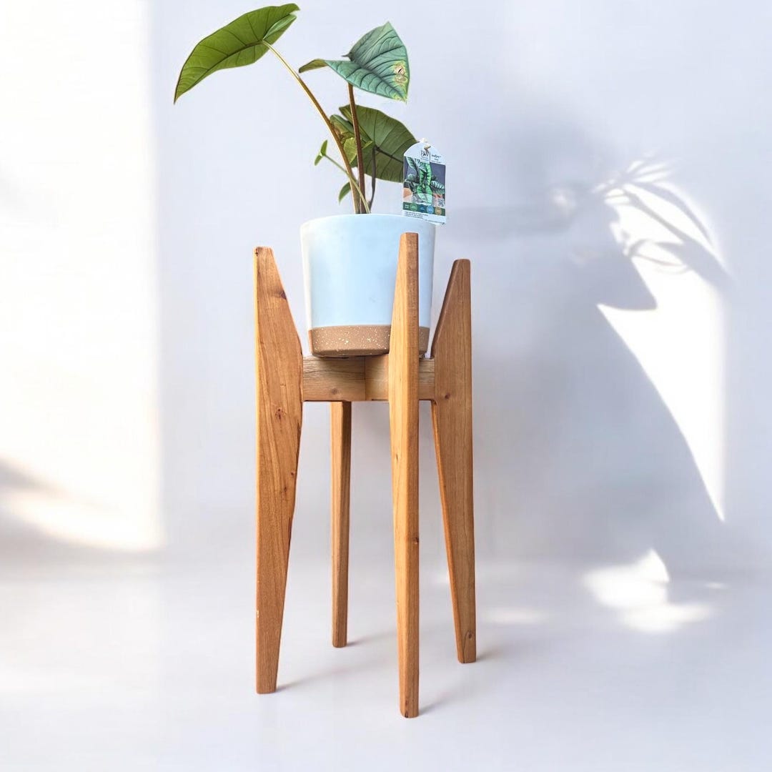 Handmade Cedar Wood Plant Stand for Indoor and Outdoor Decoration. - Etsy