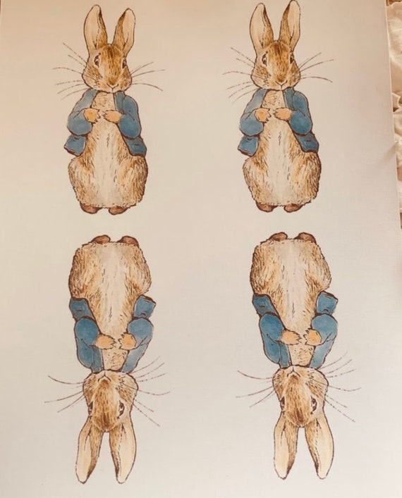 Peter Rabbit Beatrix Potter Imagefour Images That Are 5 - Etsy
