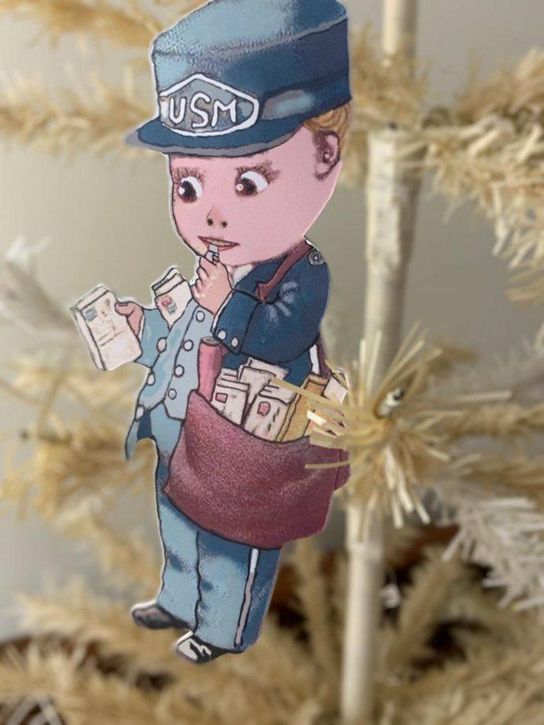MAILMAN Ornament*surprise You Favorite Postman With This Adorable ...