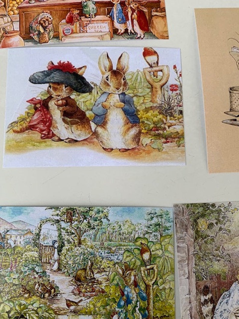 BEATRIX POTTER 25 High Quality Postcards*gorgeous Images*great for ...