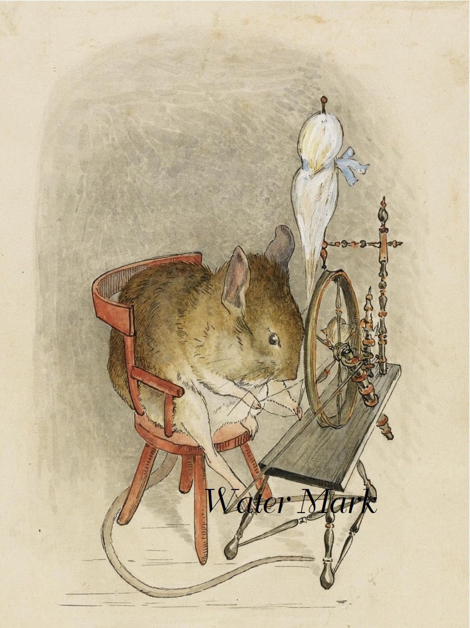 Beatrix Potter Mouse Spinningmulti Sizespillowssachetsdoor ...
